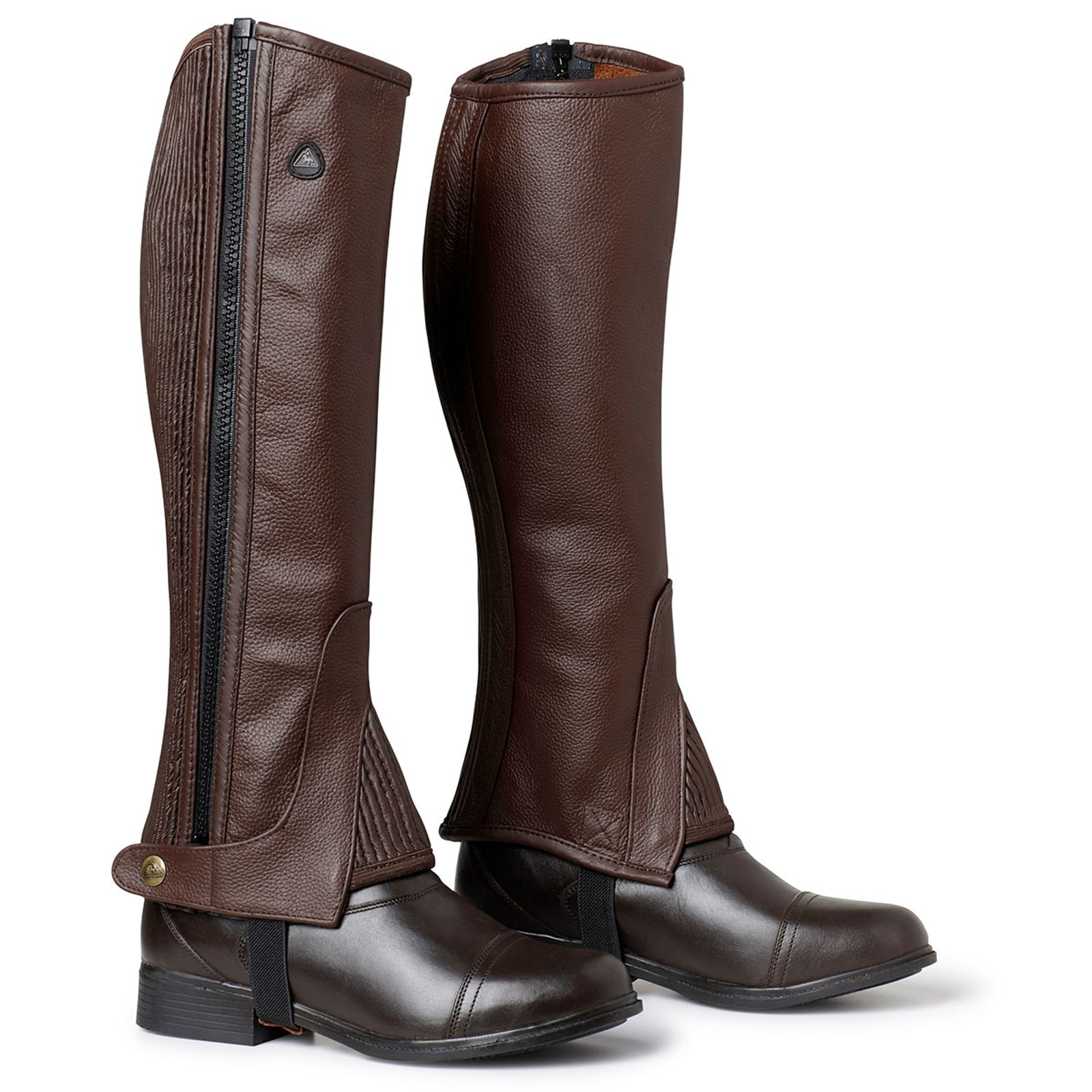 Mountain Horse Soft Rider Half Chaps brun – Ridestøvler – horze