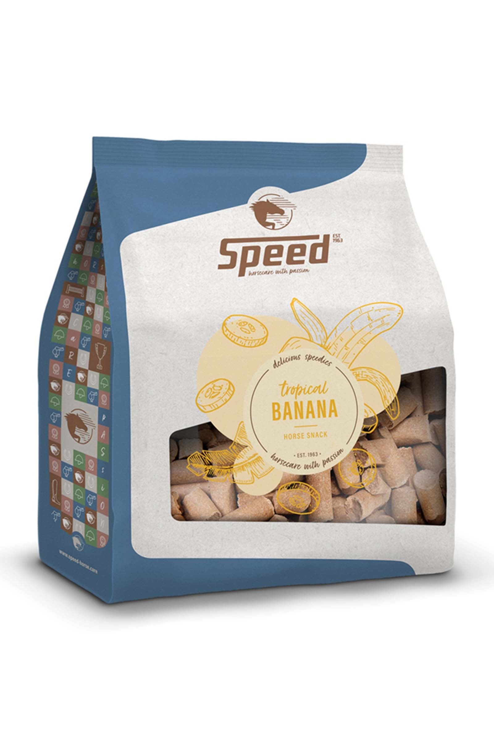 Banana Delicious Speedies, godbiter, 5 kilo White/Blue 5 – horze