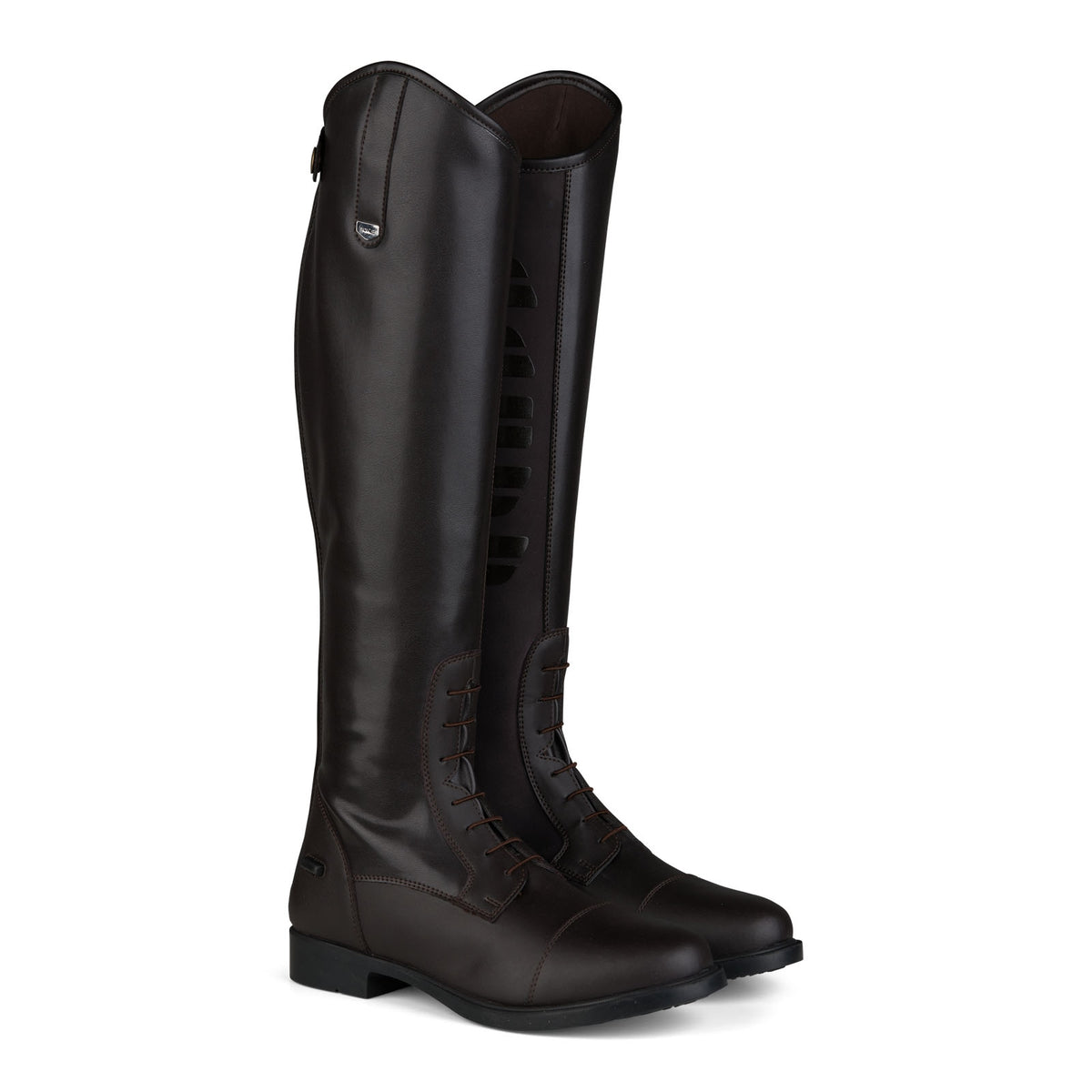 Horze Rover Field Boots with Silicone – Dark Brown – horze